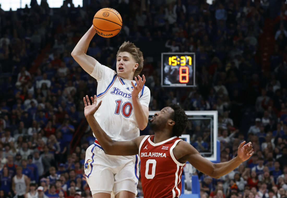 Johnny Furphy provides spark as new starter in KU’s win over Oklahoma ...